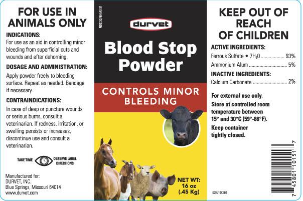 Duravet Birds Blood Stop Powder