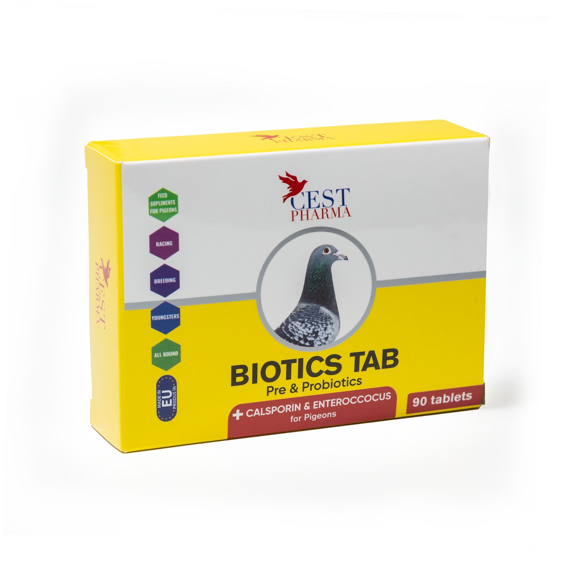 Cest Pharma Biotics Tablets - Pre & Probiotics for Pigeons