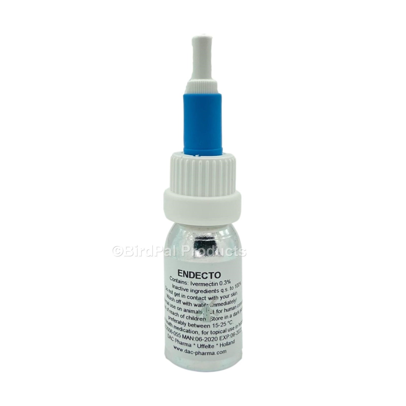 Dac Endecto Drops for Mites, Lice, & Worms in Pigeons-0.03% Ivermectin