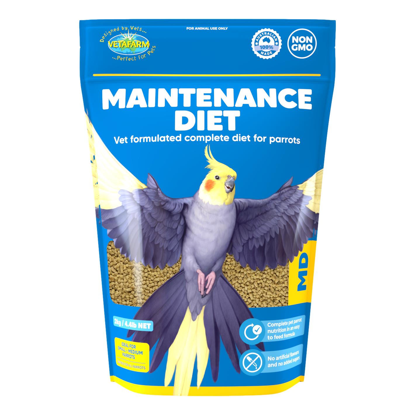Vetafarm Maintenance Diet Pellets for Birds