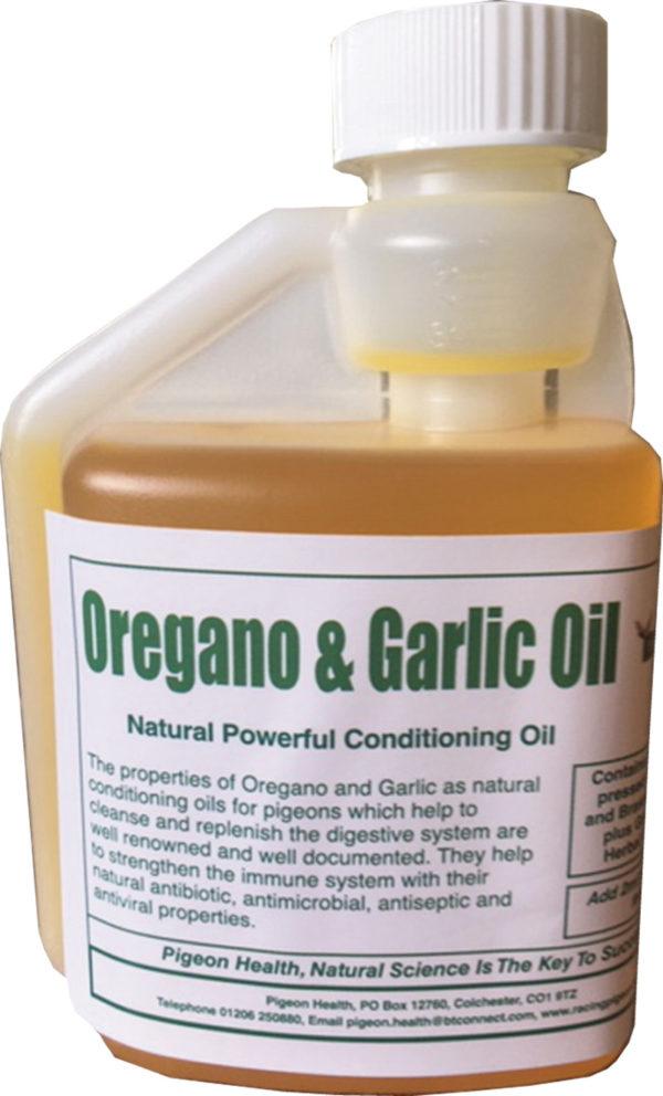 Oregano and Garlic Oil for Birds
