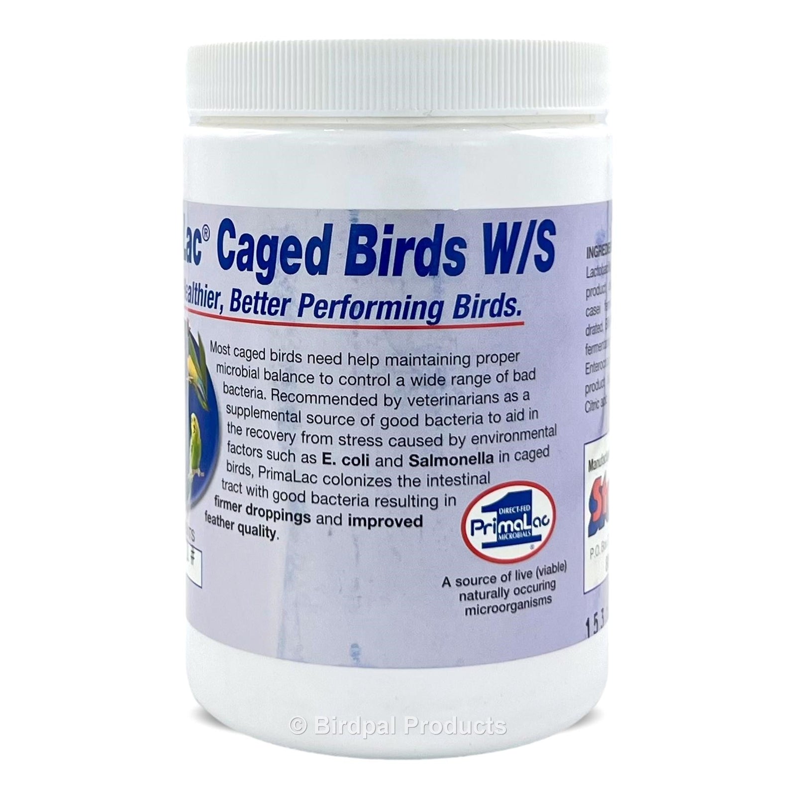 Primalac® Caged Birds - Probiotics for Birds 1lb