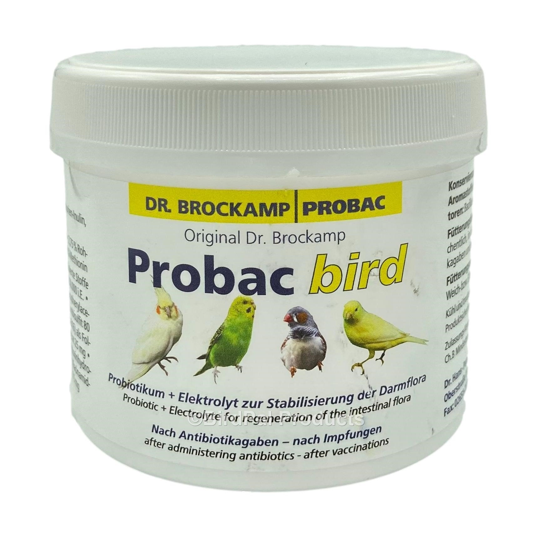 Probac Bird - Probiotics, Electrolytes, and Vitamins for Pet Birds