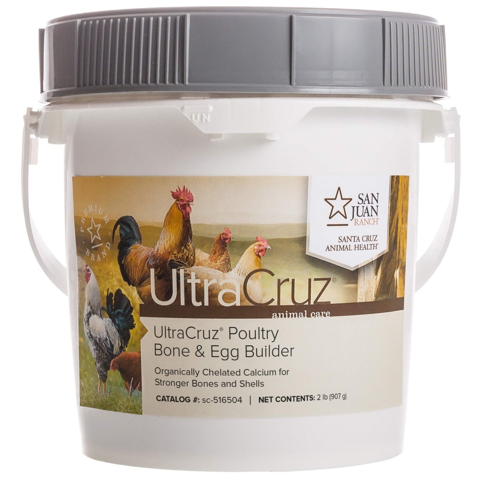 UltraCruz Poultry Bone & Egg Builder - Calcium for Chickens